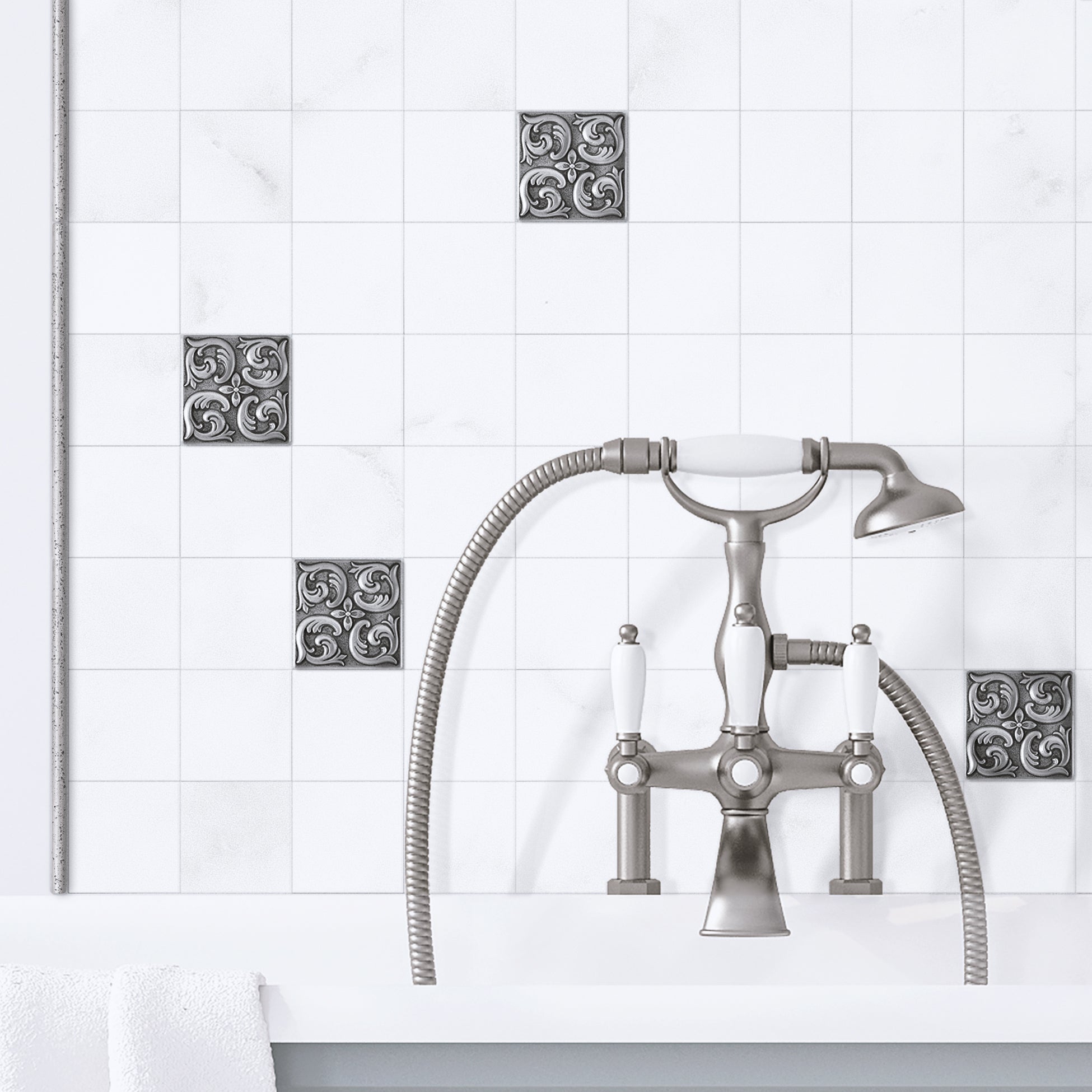 4 x 4 Inch Decorative Accent Tiles – Deco Lega